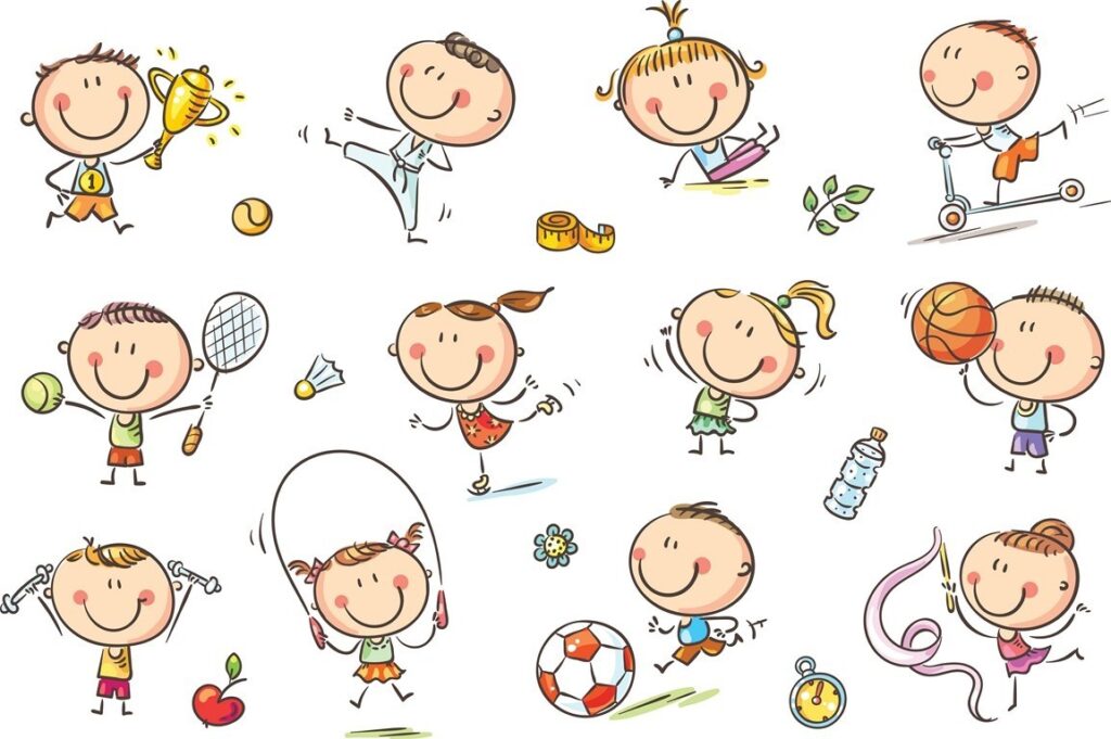 Fototapeten Sport Kinder - Fototapetenwelt.de
