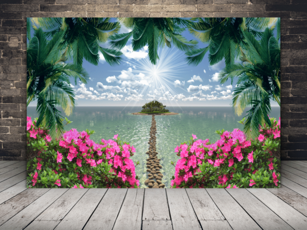 Bild Paradies Island - Fototapetenwelt.de