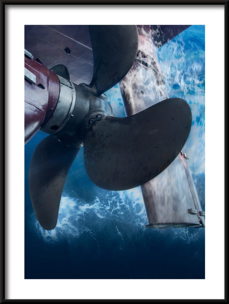 Poster Schiffspropeller - Fototapetenwelt.de