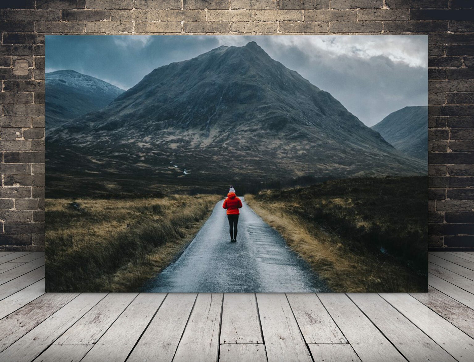Bild Bergwanderung - Fototapetenwelt.de